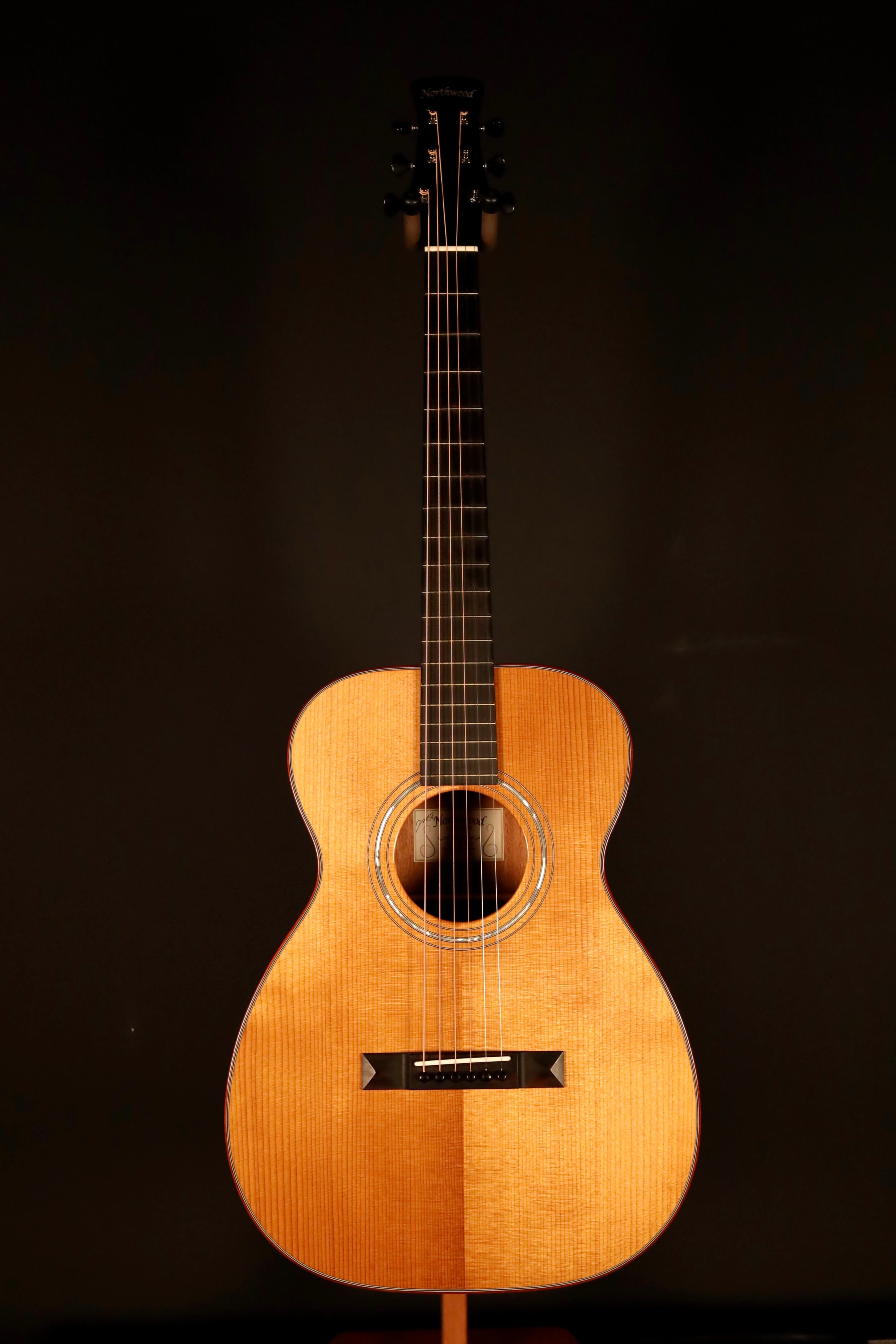 Northwood Custom Studio 00 Deep Body 13 Fret - Torrified Adirondack/Af ...